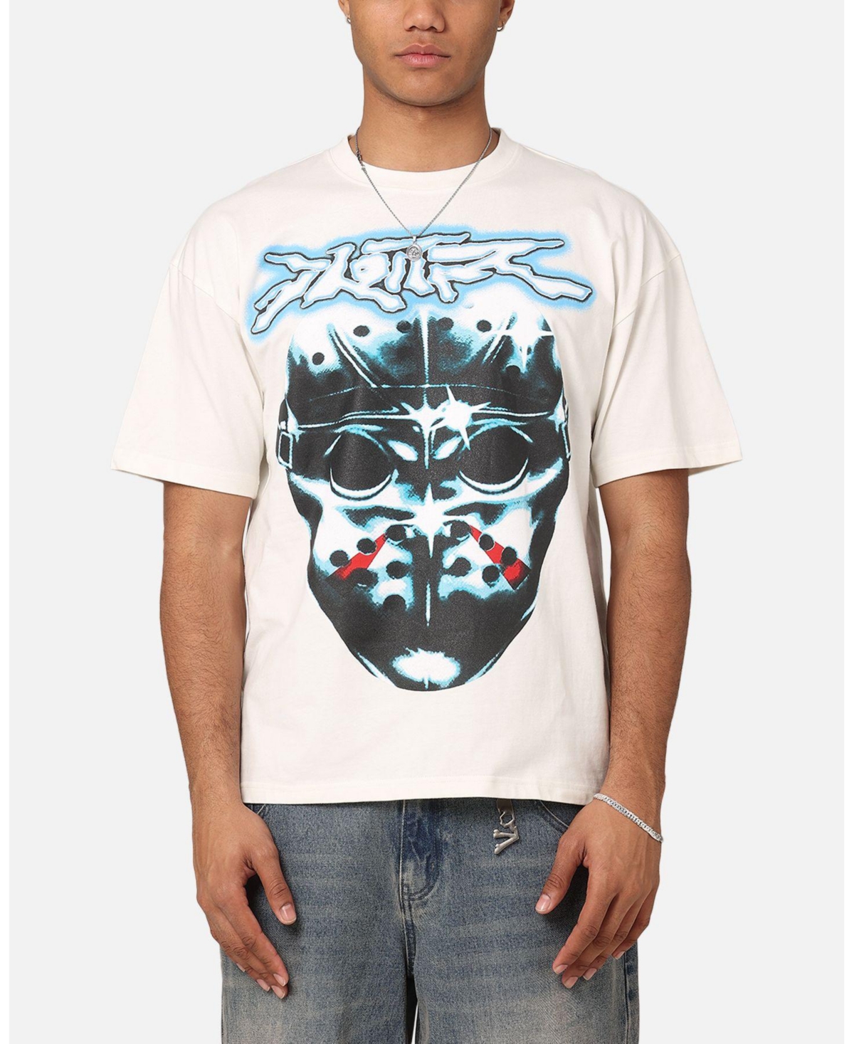 Click here for Loiter Mens Search And Destroy Tee. - White prices