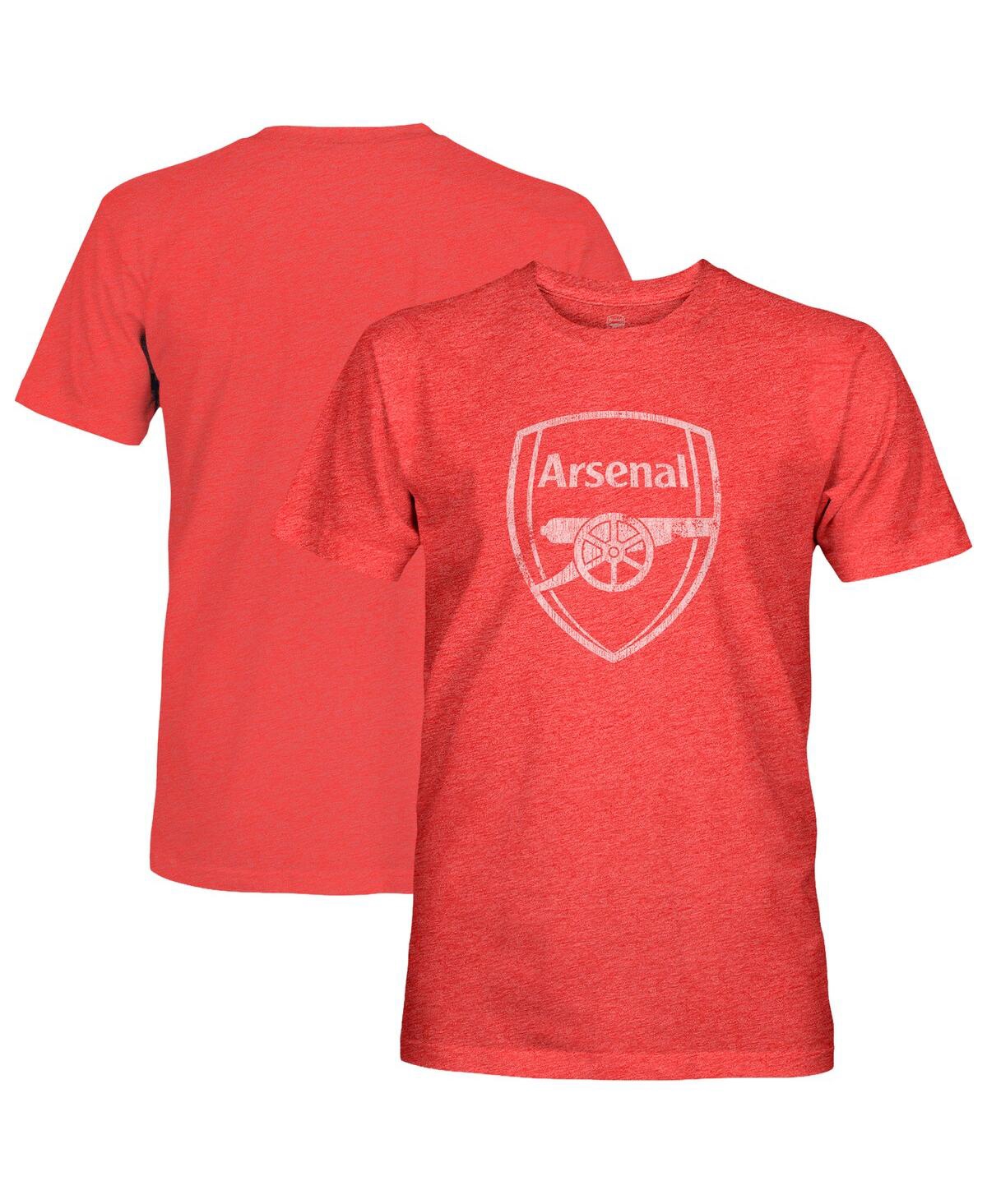 Click here for 1863FC Mens Red Arsenal Mono Badge Vintage Tri-Ble... prices