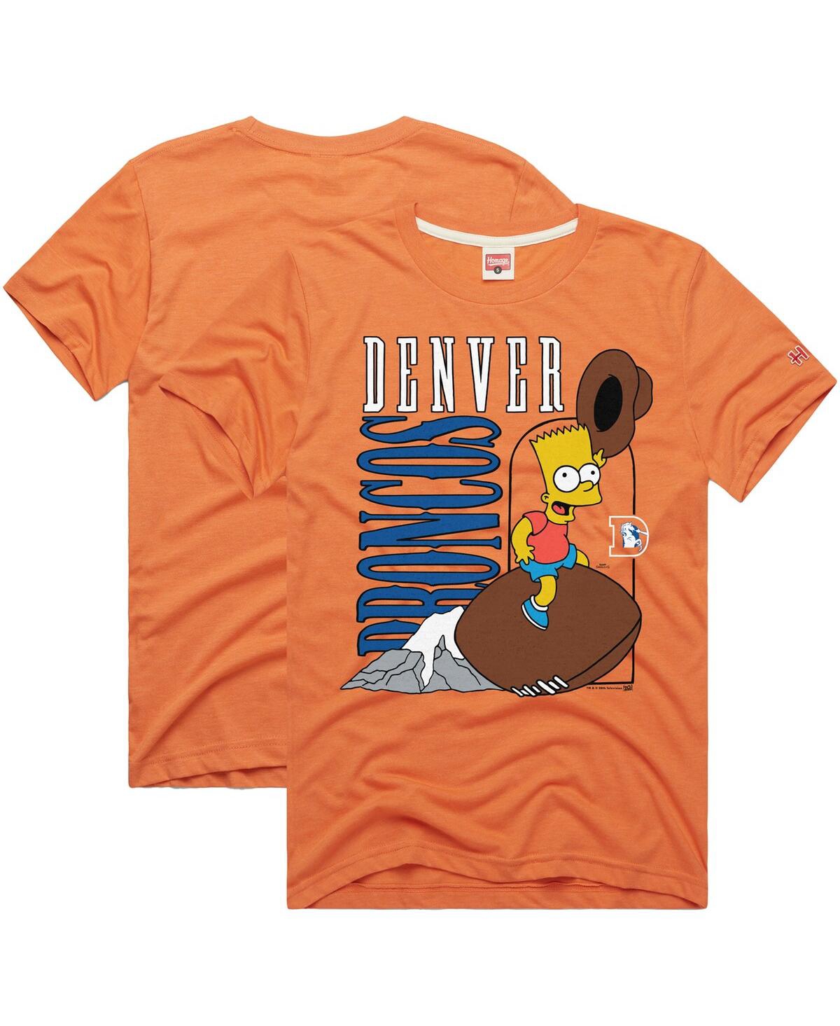Click here for Homage Mens and Womens x The Simpsons Orange Denve... prices