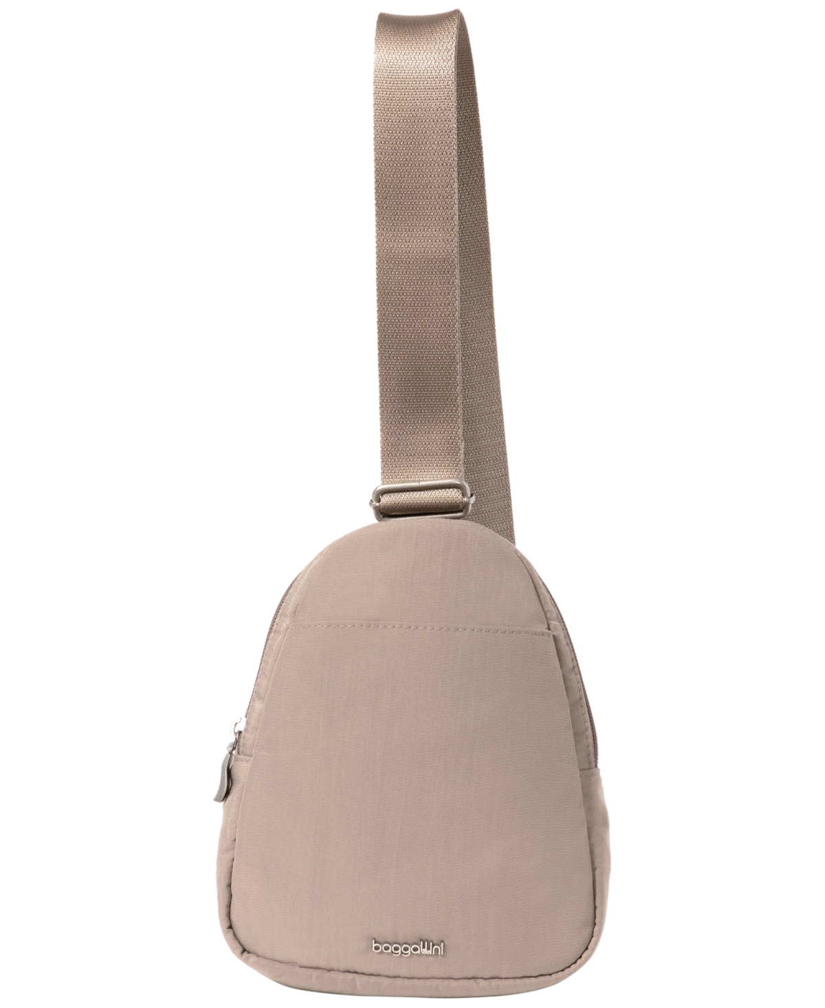 Click here for Baggallini Mini Double Zip Sling Bag - Moonrock prices