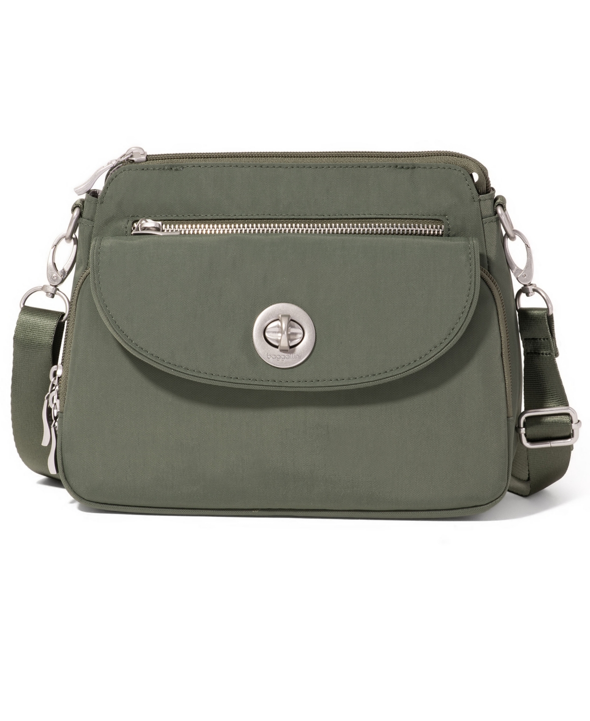Click here for Baggallini Calais Crossbody Bag - Thyme prices