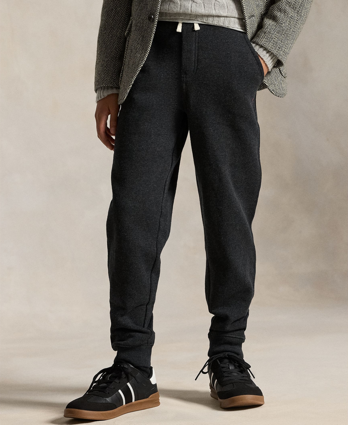 Polo Ralph Lauren Big Boys Cotton Fleece Drawstring Jogger - Avery Heather