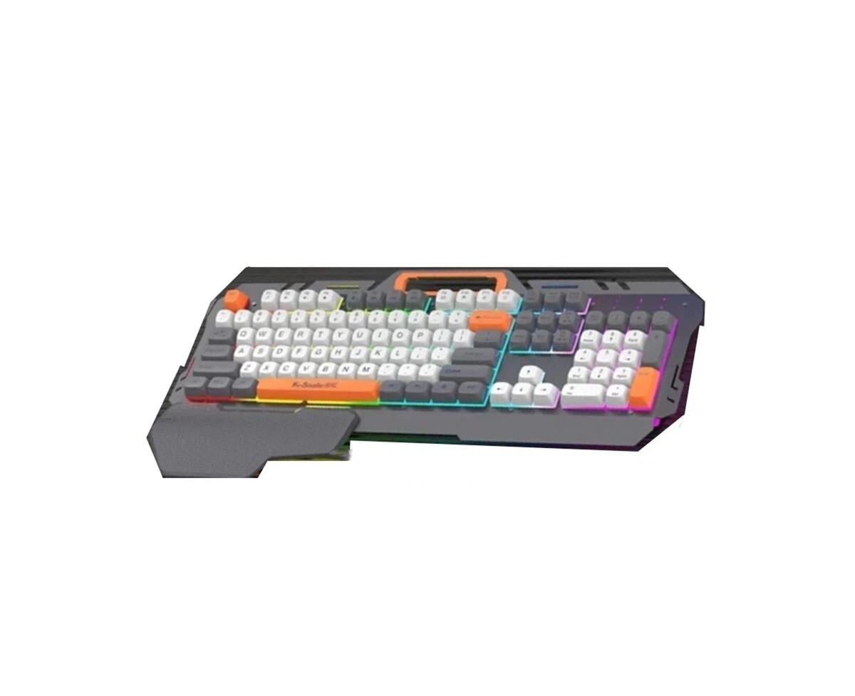 Click here for Risokeys Wired Usb Metal Gaming Keyboard and Mouse... prices