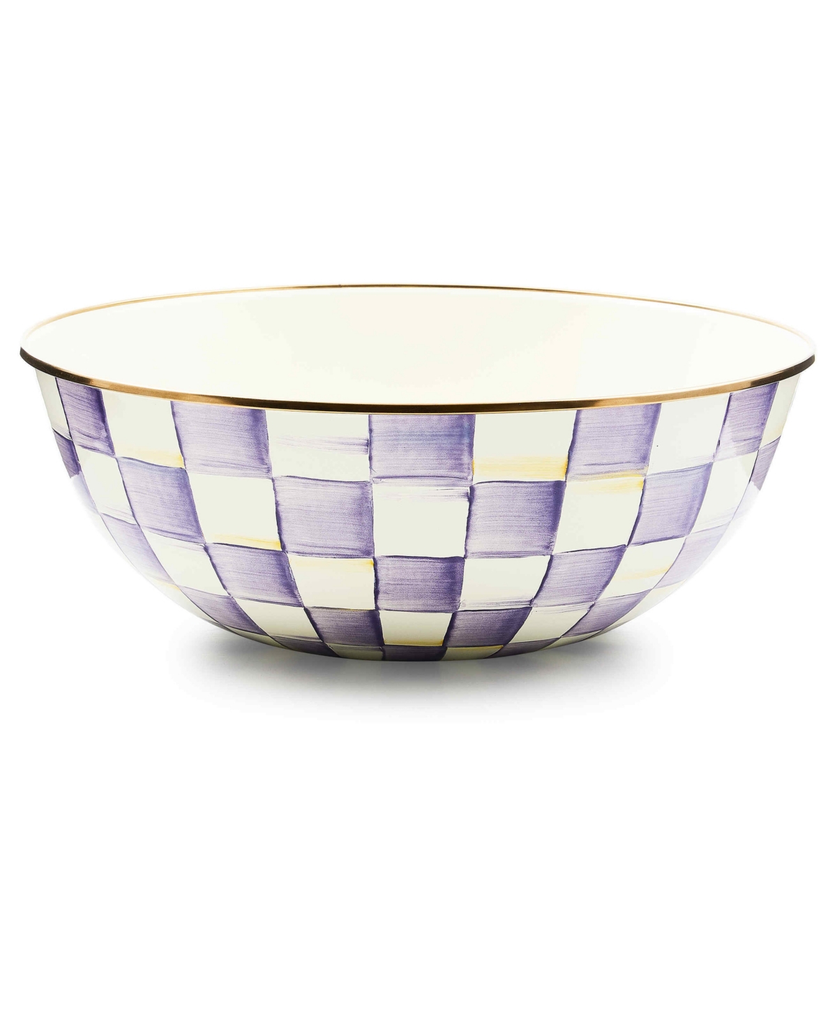 Click here for MacKenzie-Childs Violet Check Extra Large Everyday... prices