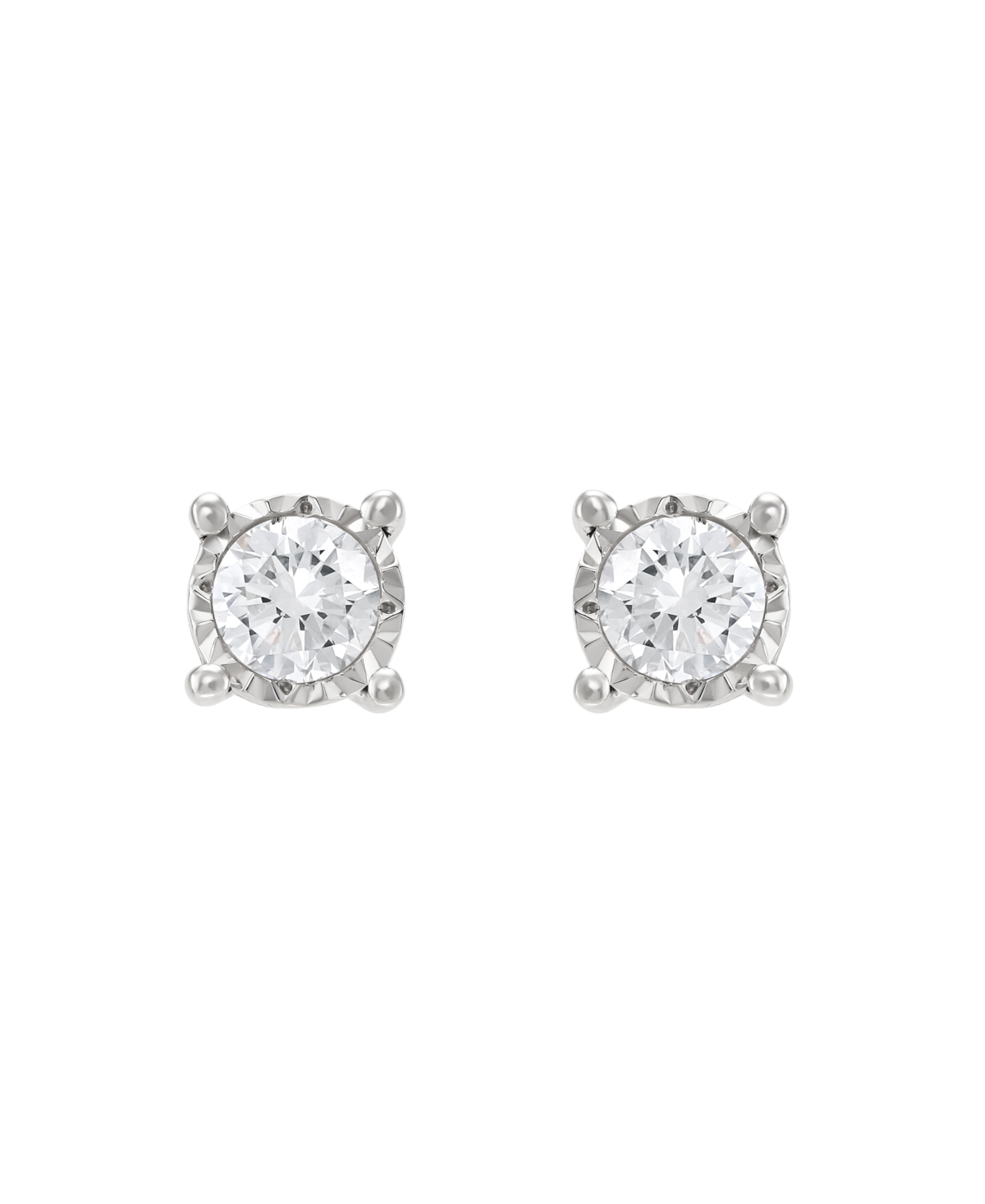 Click here for Macys Diamond Stud Earrings (5/8 ct. t.w.) in Ster... prices