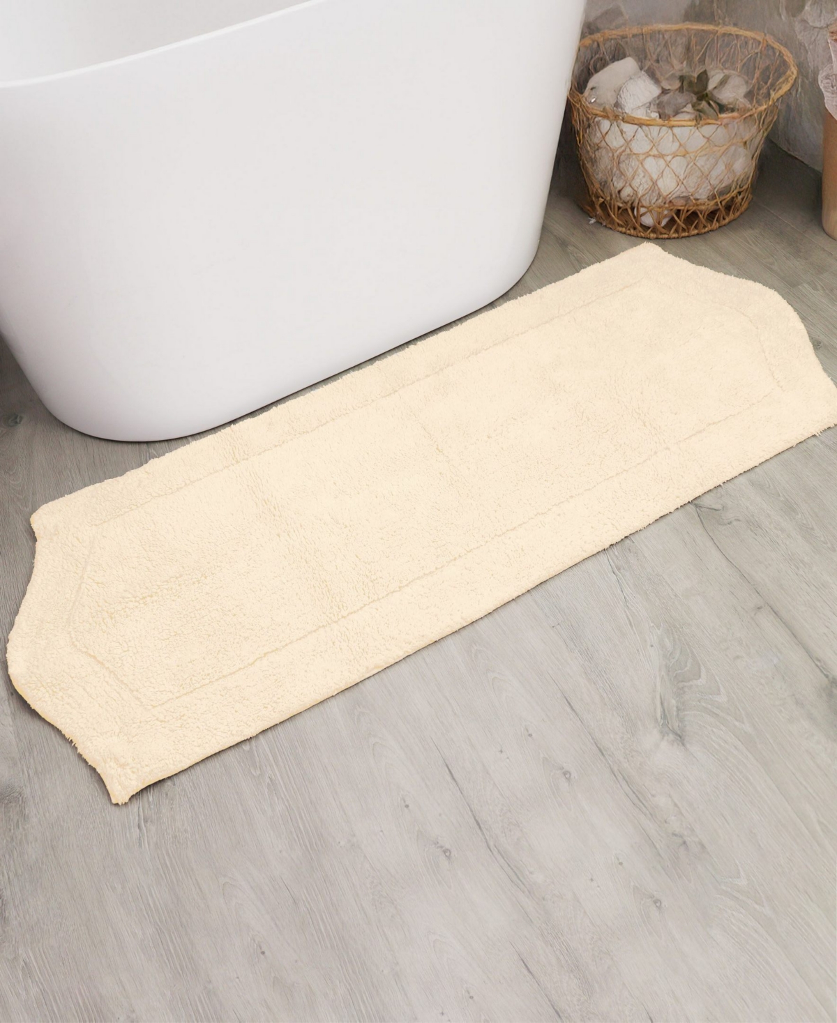 Click here for Home Weavers Waterford Bath Rug  22 x 60 - Natural prices