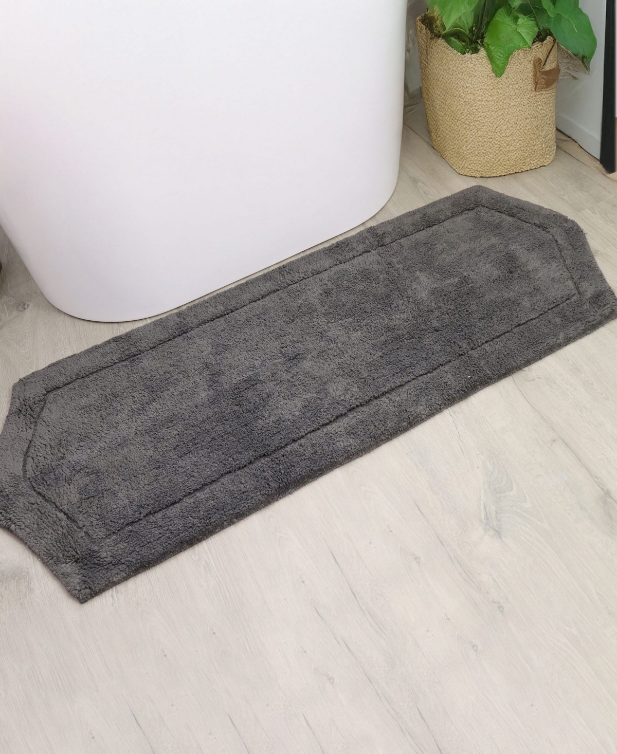 Click here for Home Weavers Waterford Bath Rug  22 x 60 - Grey prices