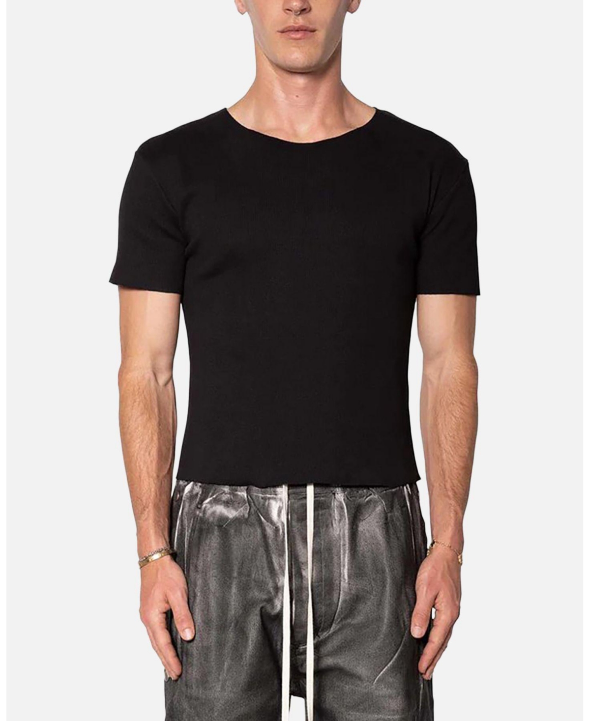 Click here for mnml Mens Fitted Ribbed Tee prices