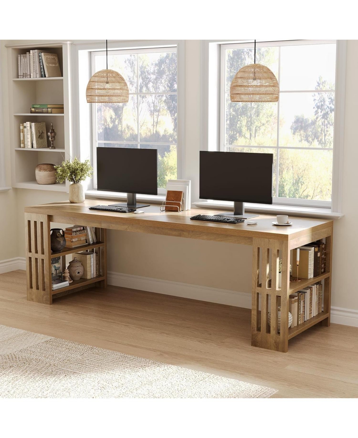 Click here for Tribesigns 2 Person Desk  78.7" Computer Desk... prices