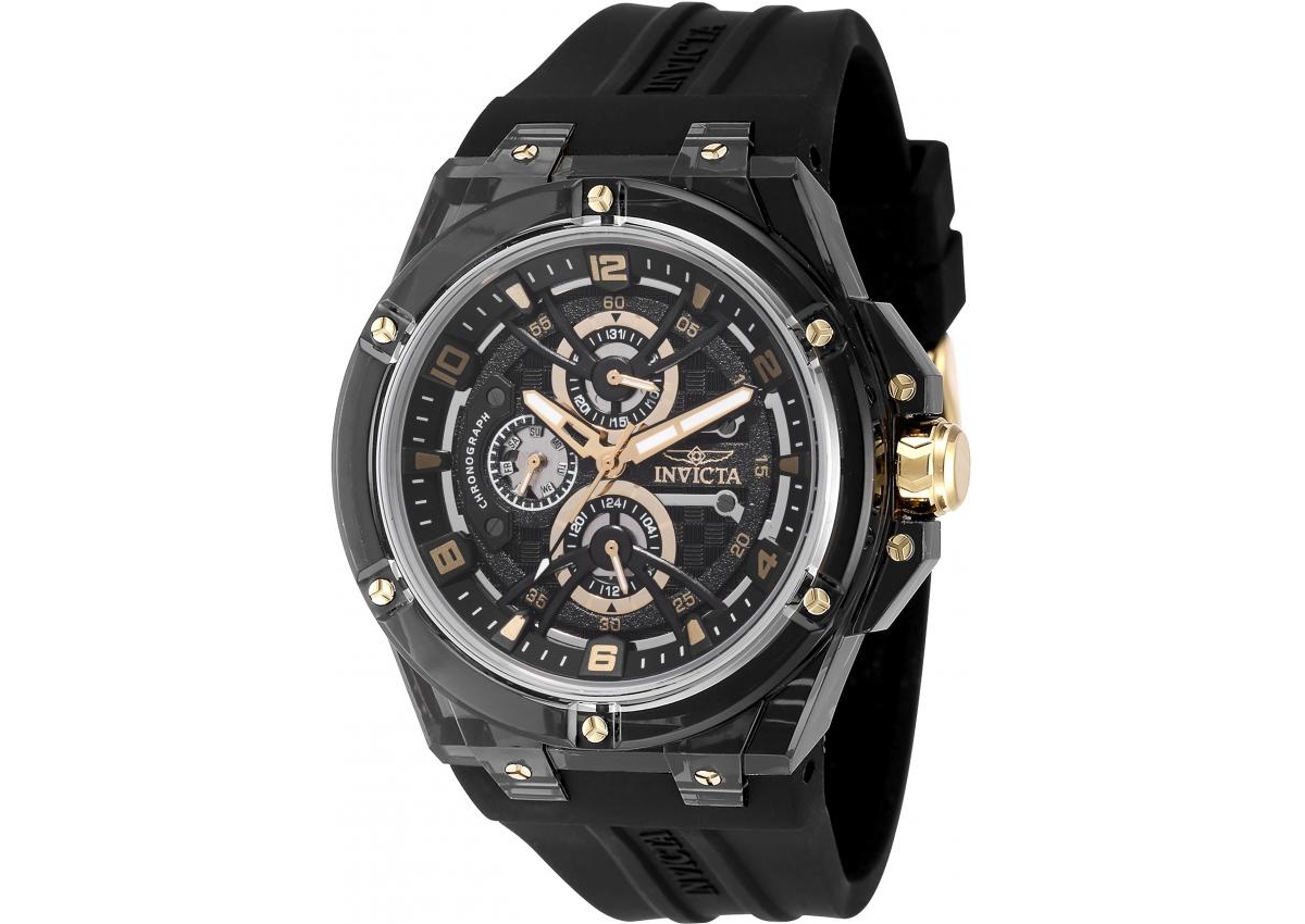 Click here for Invicta Mens 48807 Invicta Racing Quartz VH67 Blac... prices