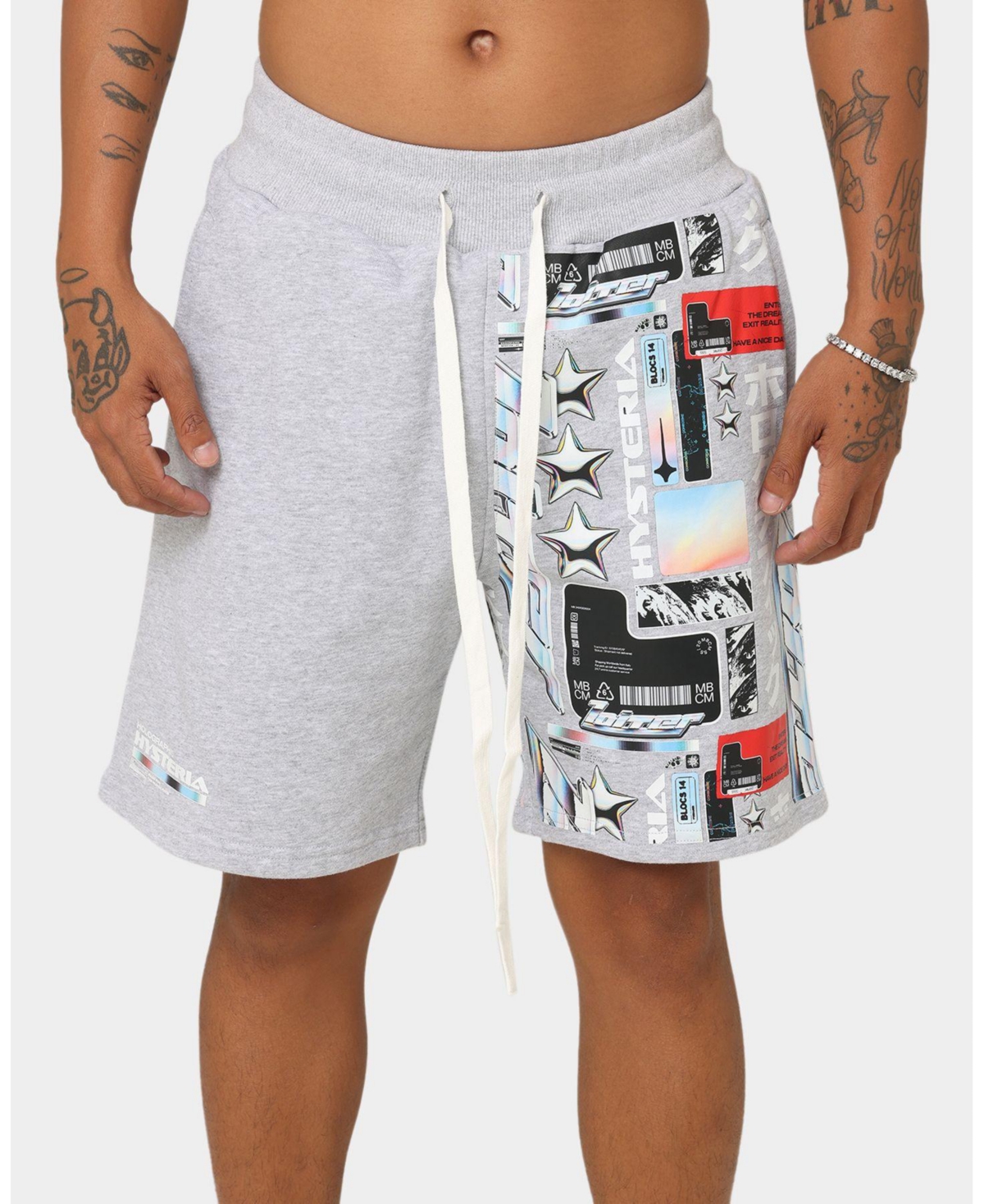 Click here for Loiter Mens Constellation Shorts - Grey prices