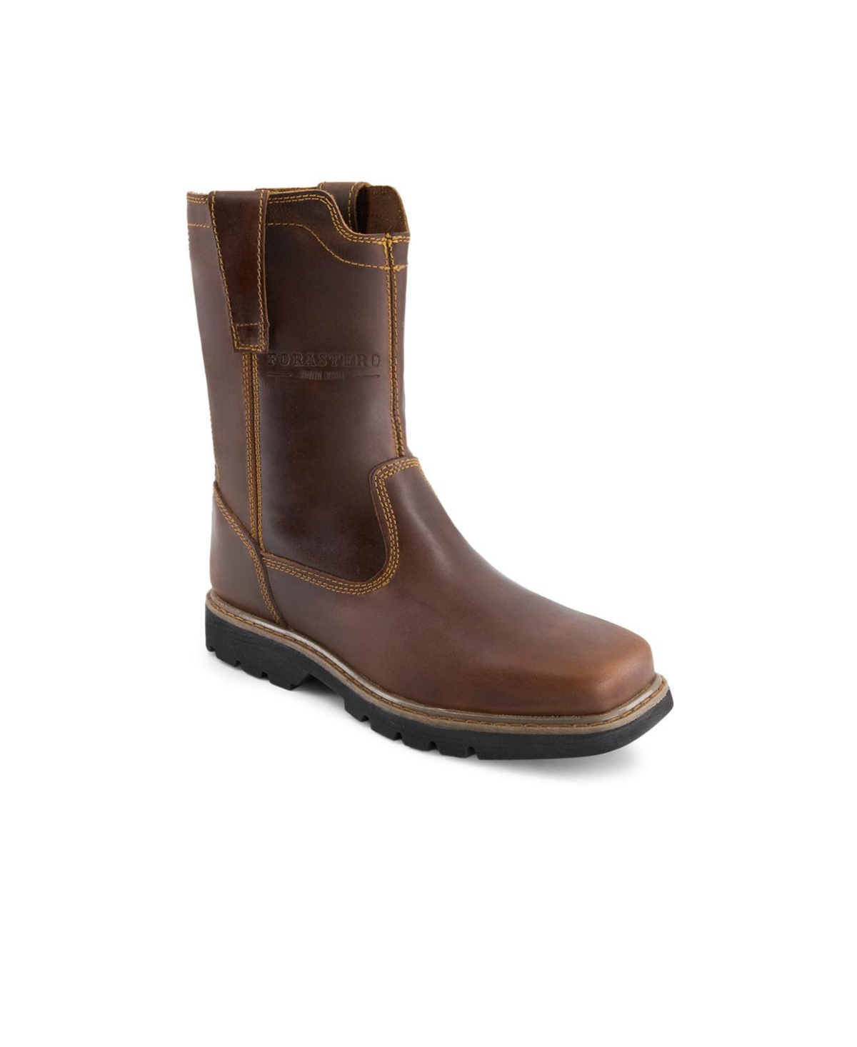 Click here for Forastero Mens Western Fashion Leather Boots - Bro... prices