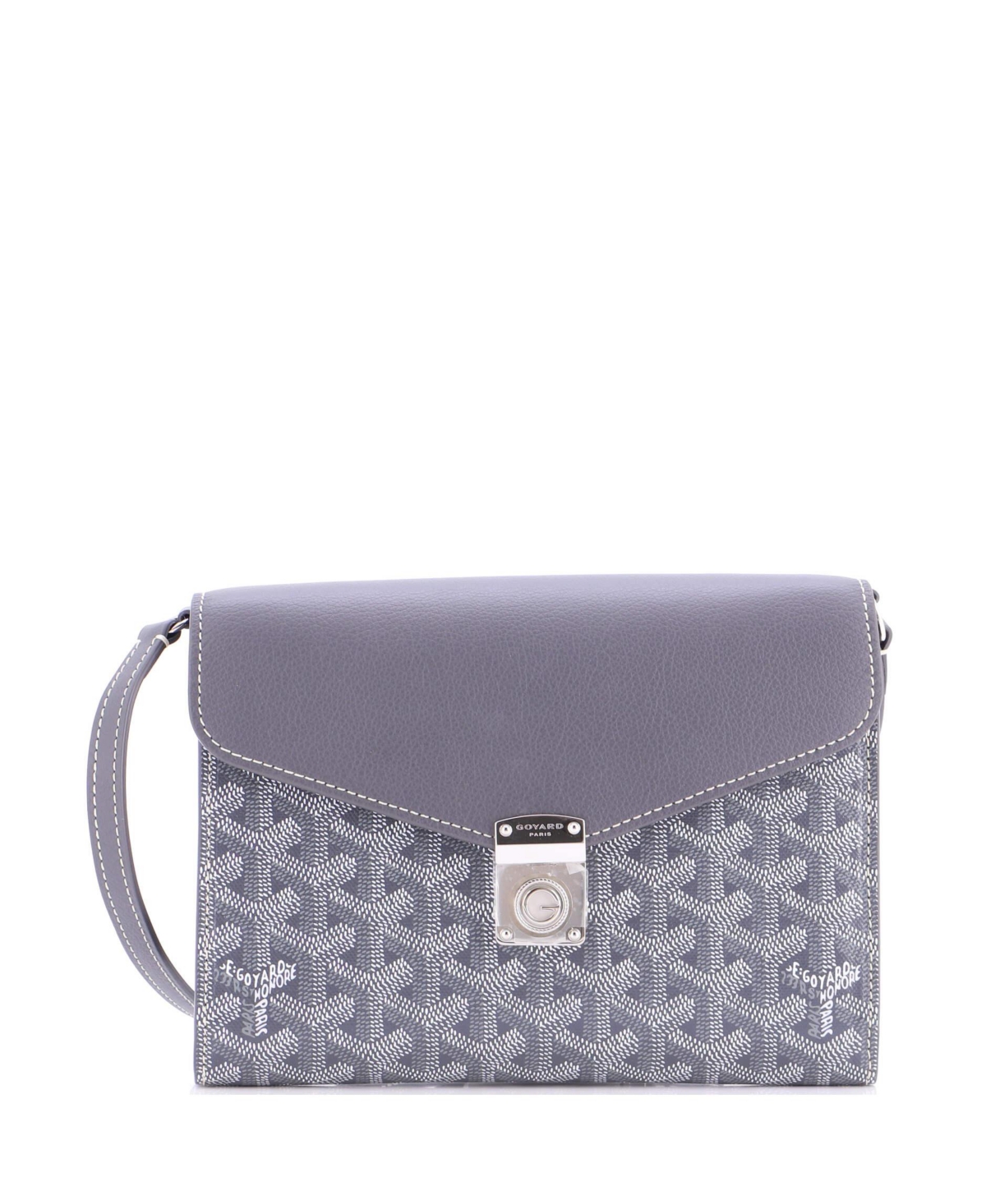 Click here for Pre-Owned Goyard Chypre Wallet on Strap Coated Can... prices