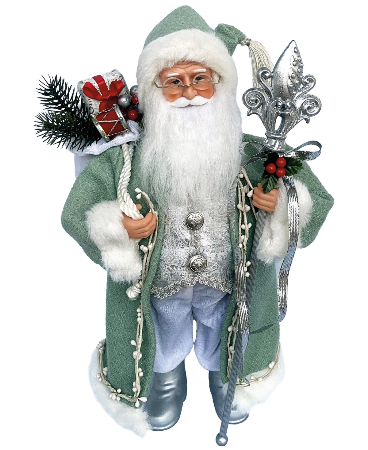 Click here for Santas Workshop 15 Sage and Christmas Santa - Gree... prices