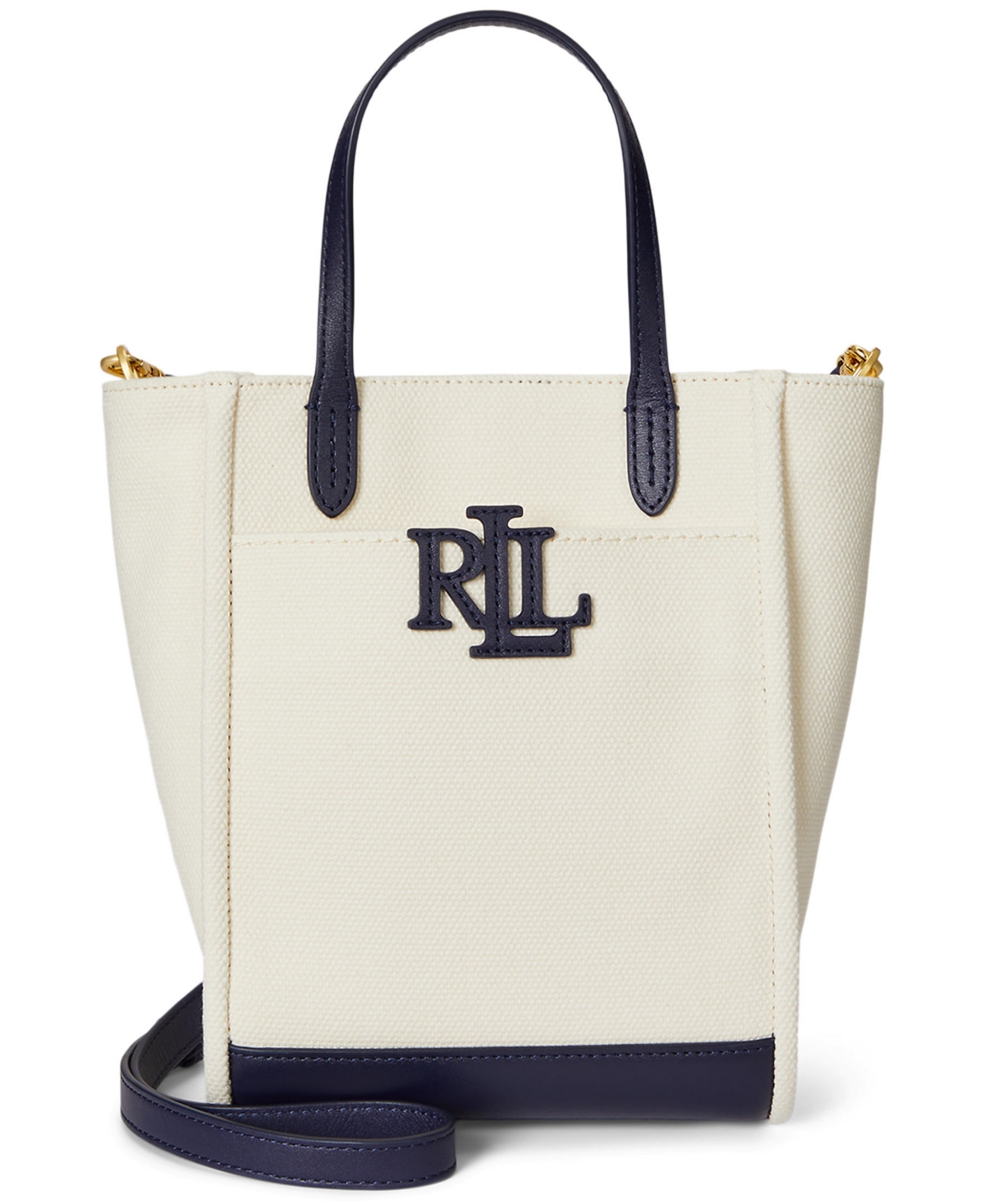 Click here for Lauren Ralph Lauren Cameryn Small Canvas Tote Bag... prices