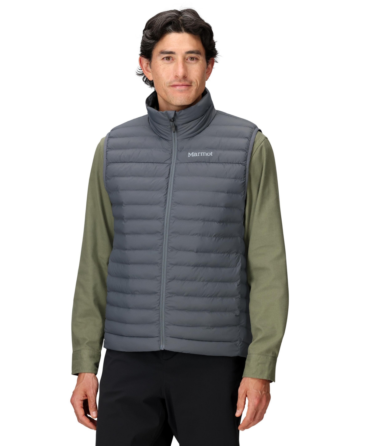 Click here for Marmot Mens Echo Featherless Vests - Steel Onyx prices
