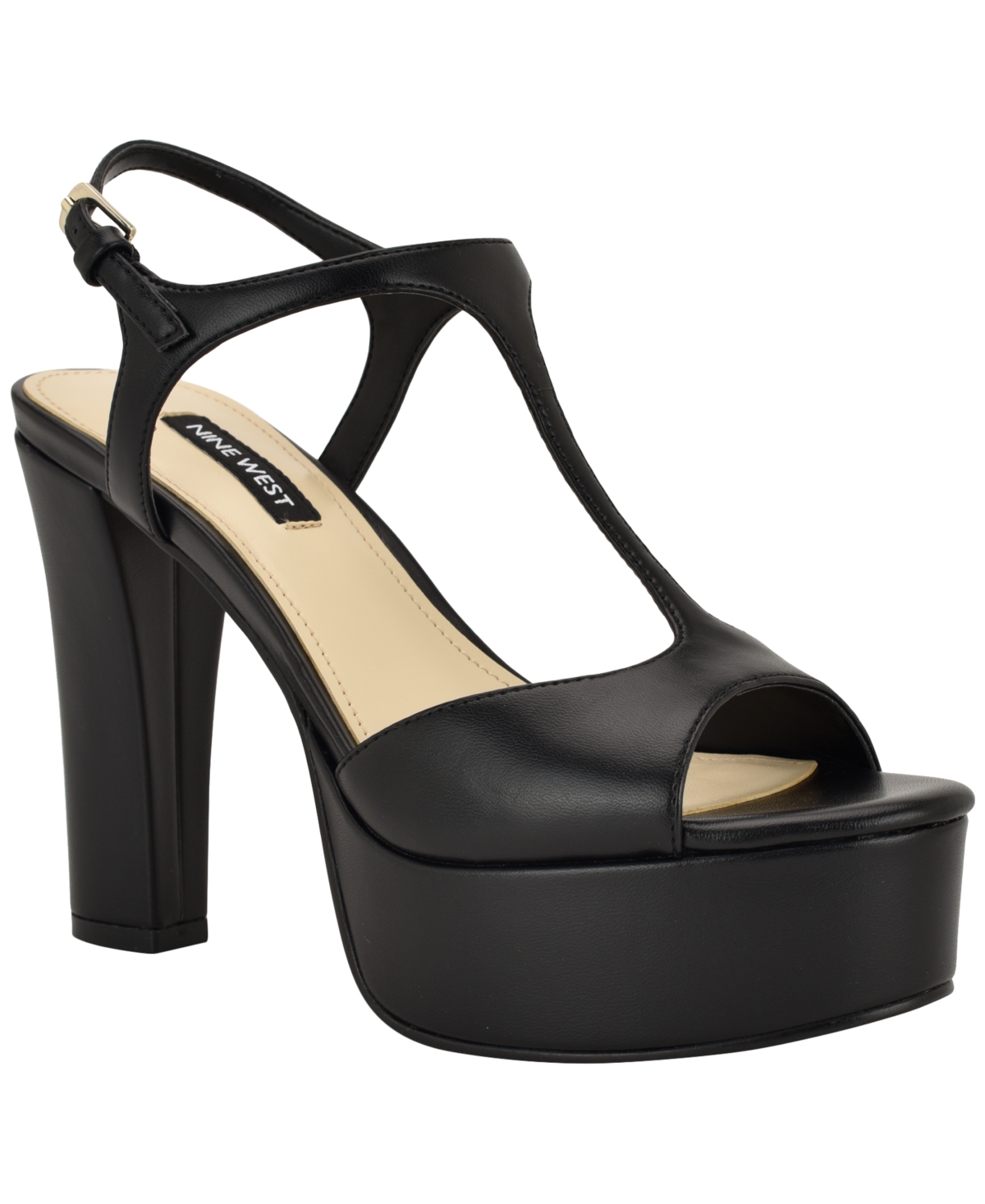 Click here for Nine West Womens Naini Block Heel Dress Sandals -... prices