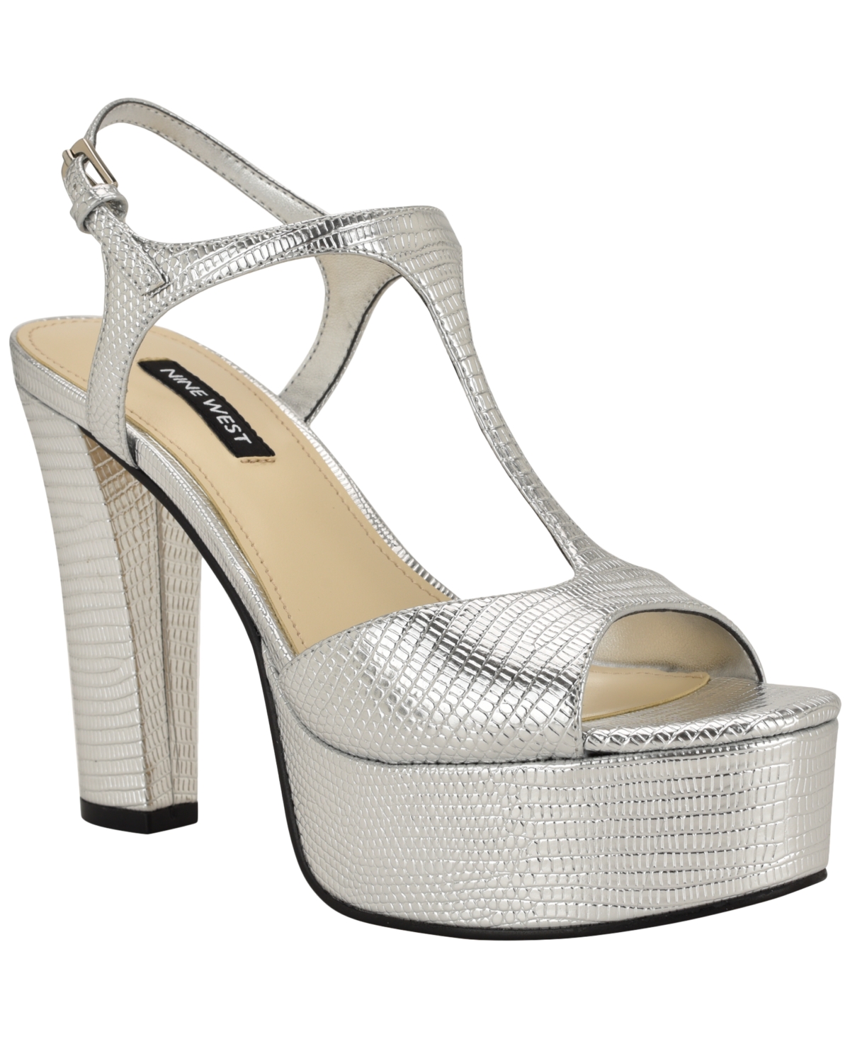 Click here for Nine West Womens Naini Block Heel Dress Sandals -... prices