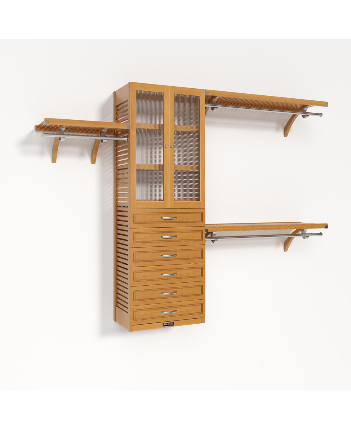 Click here for Solid Wood Walk-In Closet Organizer with 6 Drawers... prices