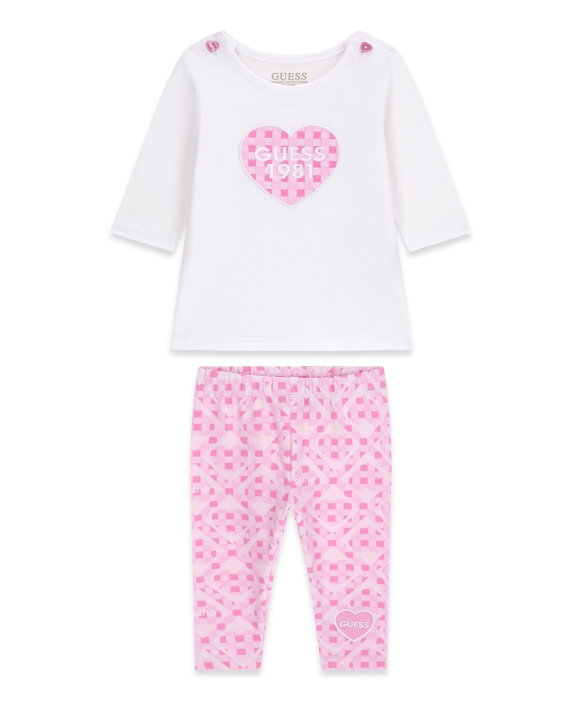 Click here for Guess Baby Girls Long-Sleeve T-Shirt and Leggings... prices