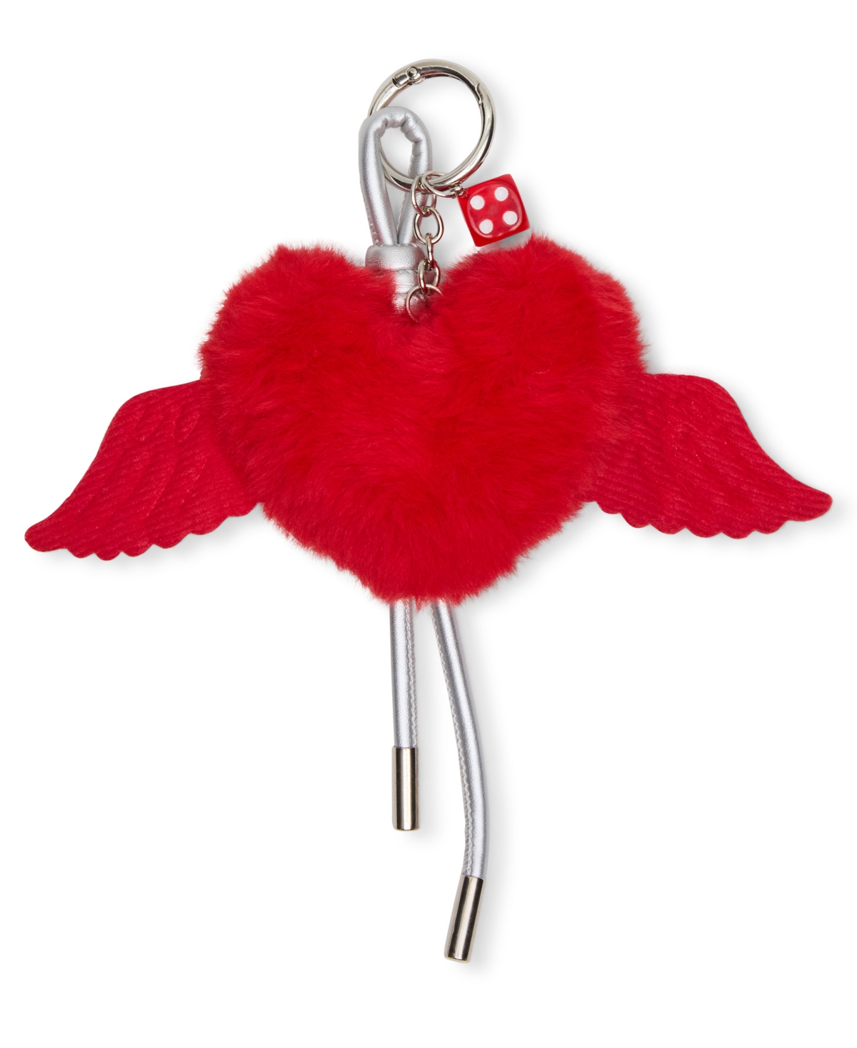 Click here for Madden Girl Heart Pom Pom and Cherry Bag Charms -... prices