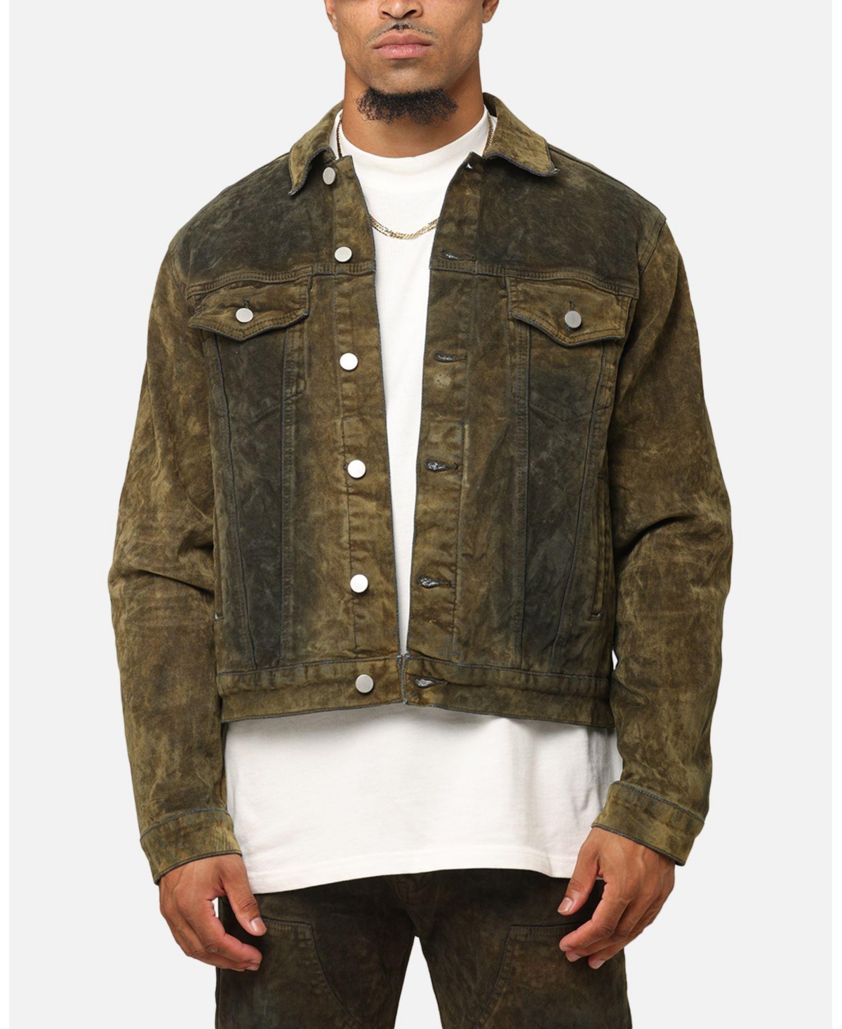 Click here for Loiter Mens mnml Sl3 Suede Jacket prices