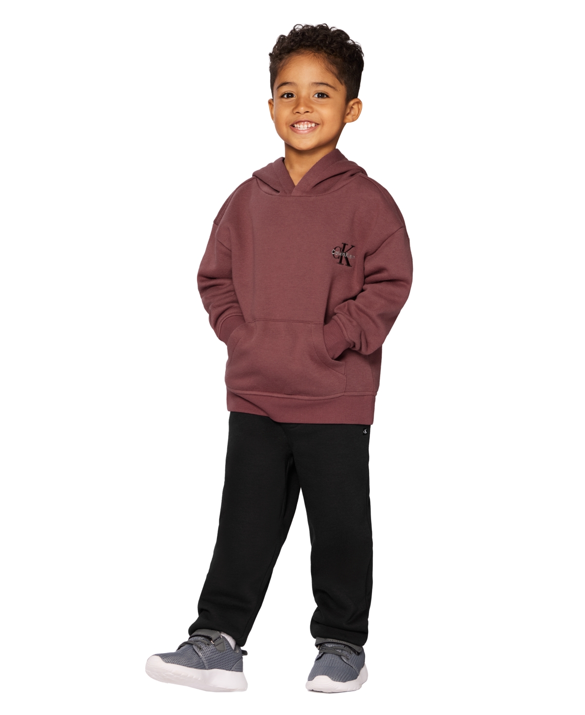 Click here for Calvin Klein Boys 2T-7 2-Piece Hoodie and Pants Se... prices