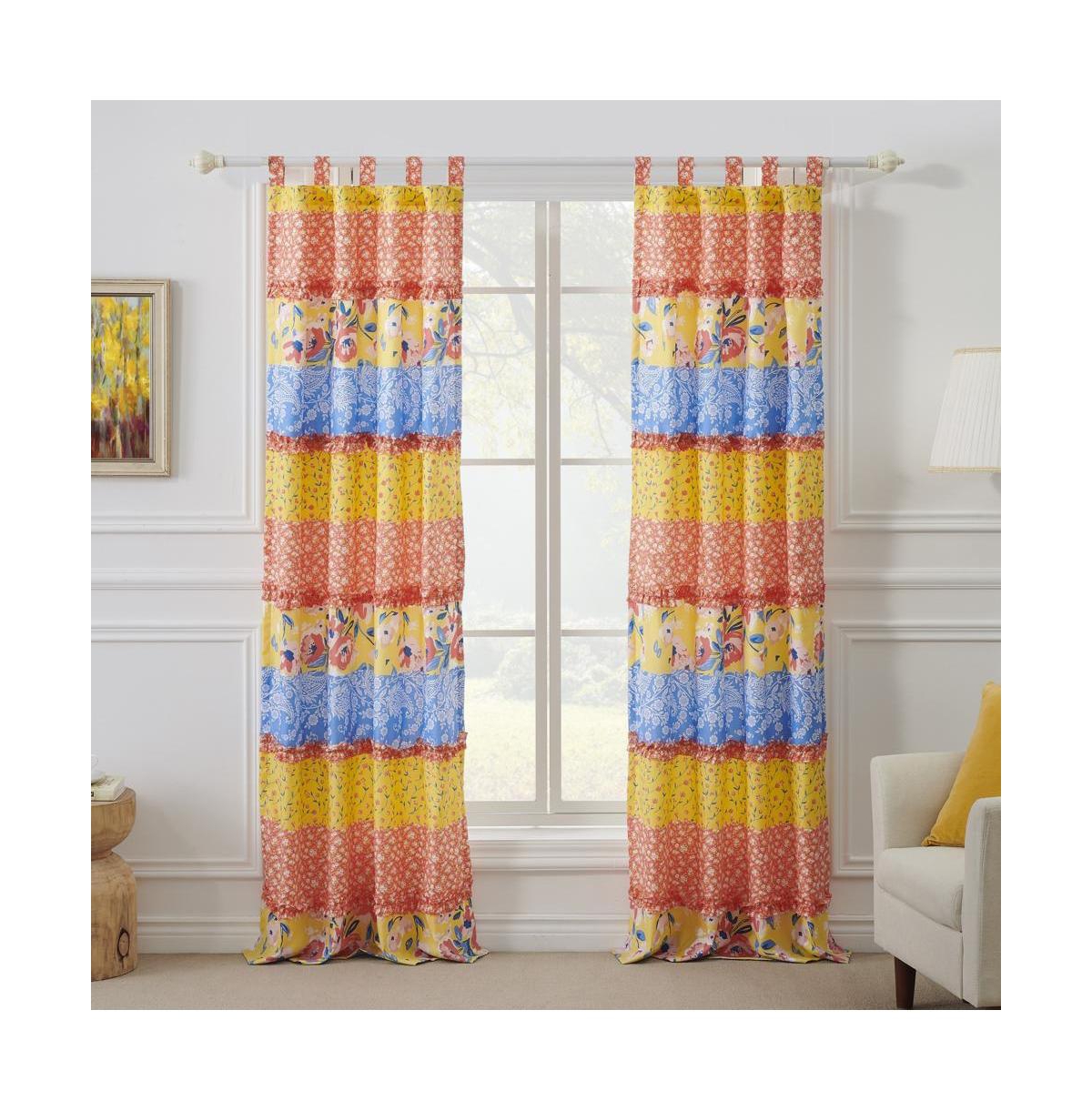 Click here for Greenland Home Skylar Ruffle-Embellished Curtain P... prices
