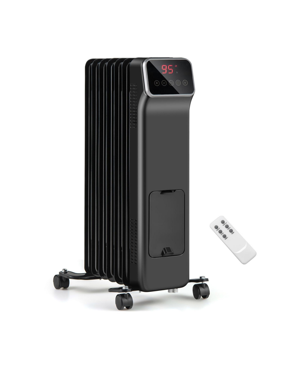 Click here for Sugift 1500W Oil Filled Radiator Heater with Remot... prices