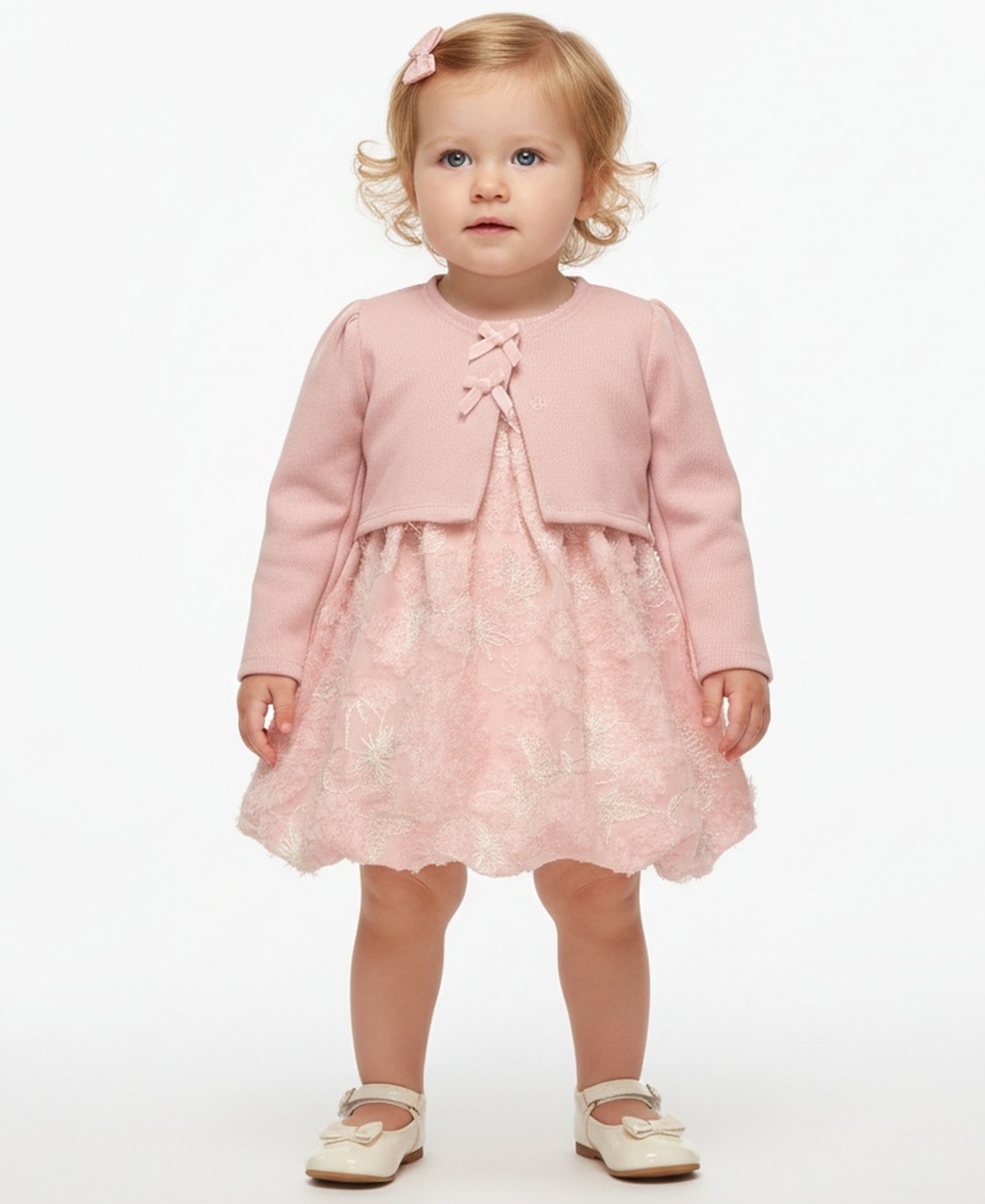 Click here for Bonnie Baby Baby Girls 2-Piece Bonaz Short Sleeve... prices