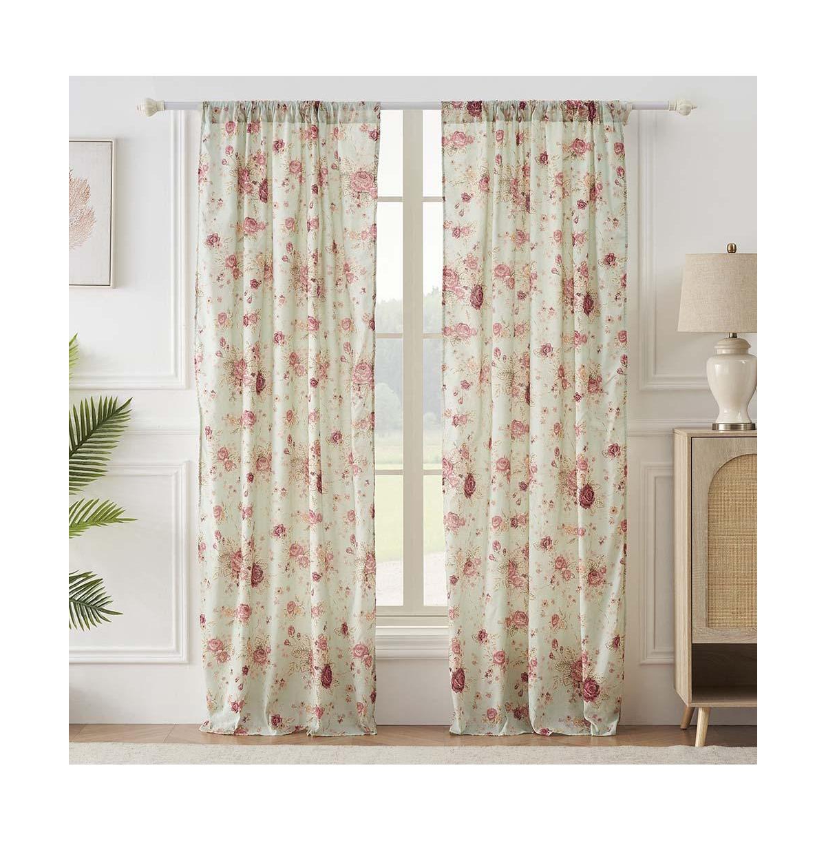 Click here for Greenland Home Antique Rose Light Filtering Window... prices