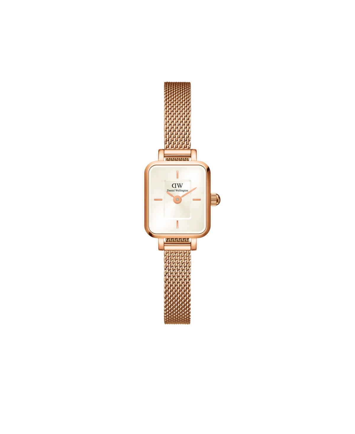 Click here for Daniel Wellington Womens Analog Rose Gold-Tone Sta... prices