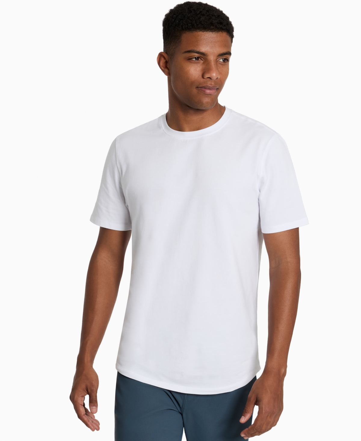 Click here for Kenneth Cole Mens Performance Crewneck T-Shirt - W... prices
