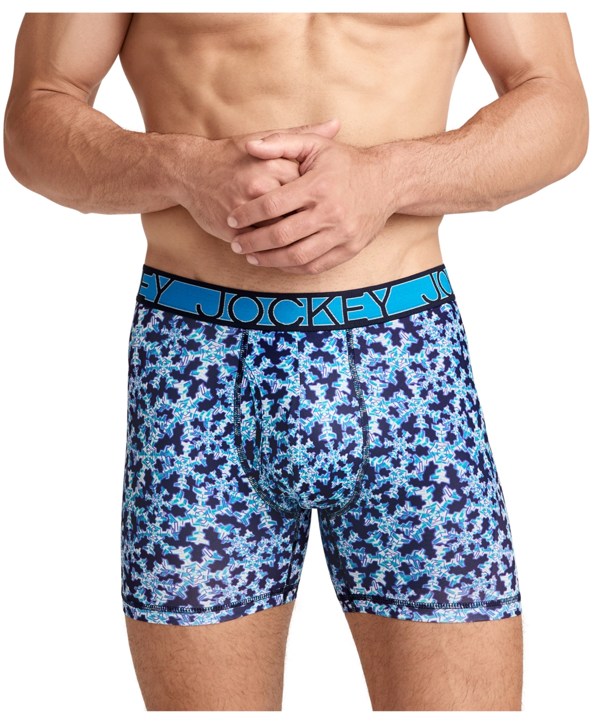 Click here for Mens Jockey(R) Snowflake Blue Boxer Briefs prices