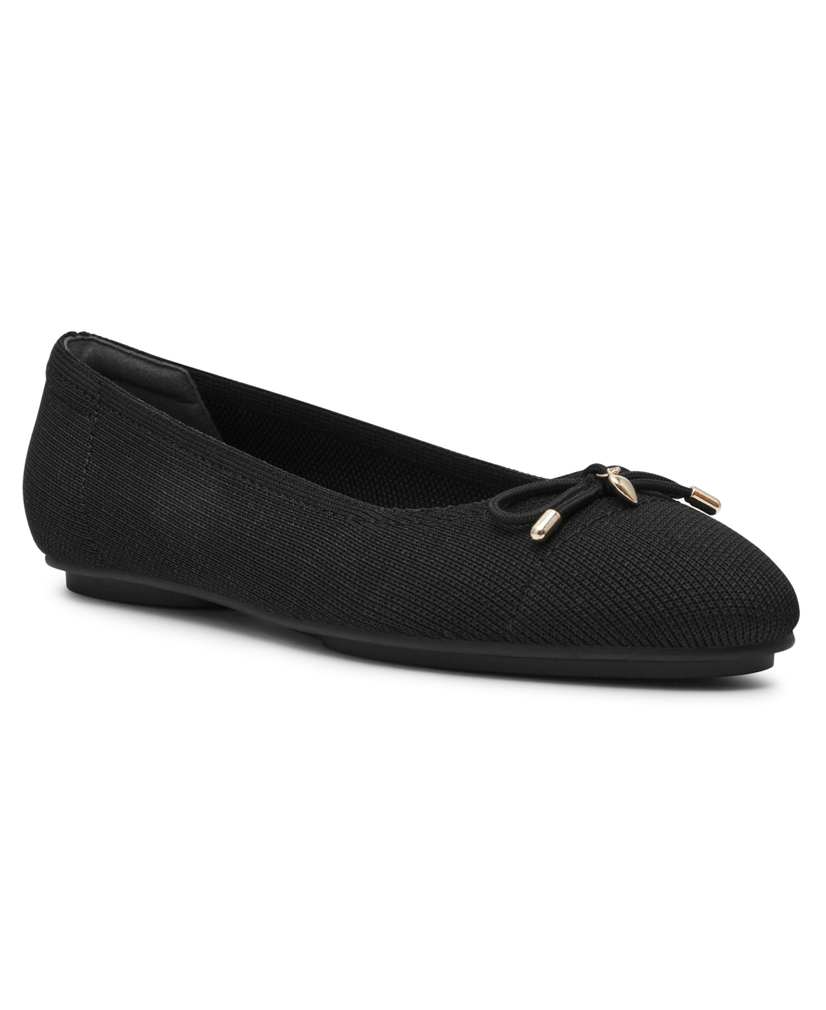 Click here for Anne Klein Womens Luci Cap Toe Ballet Flats - Blac... prices
