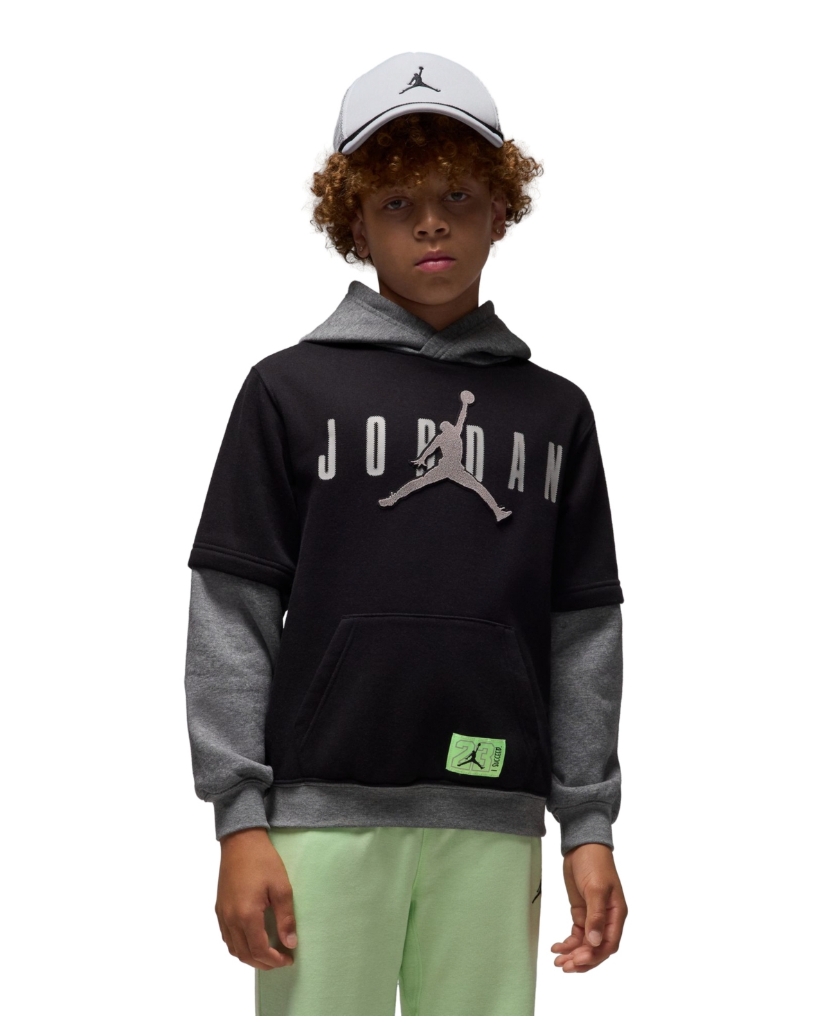 Click here for Jordan Boys 8-20 Mj Future Flight Drop Shoulder Lo... prices