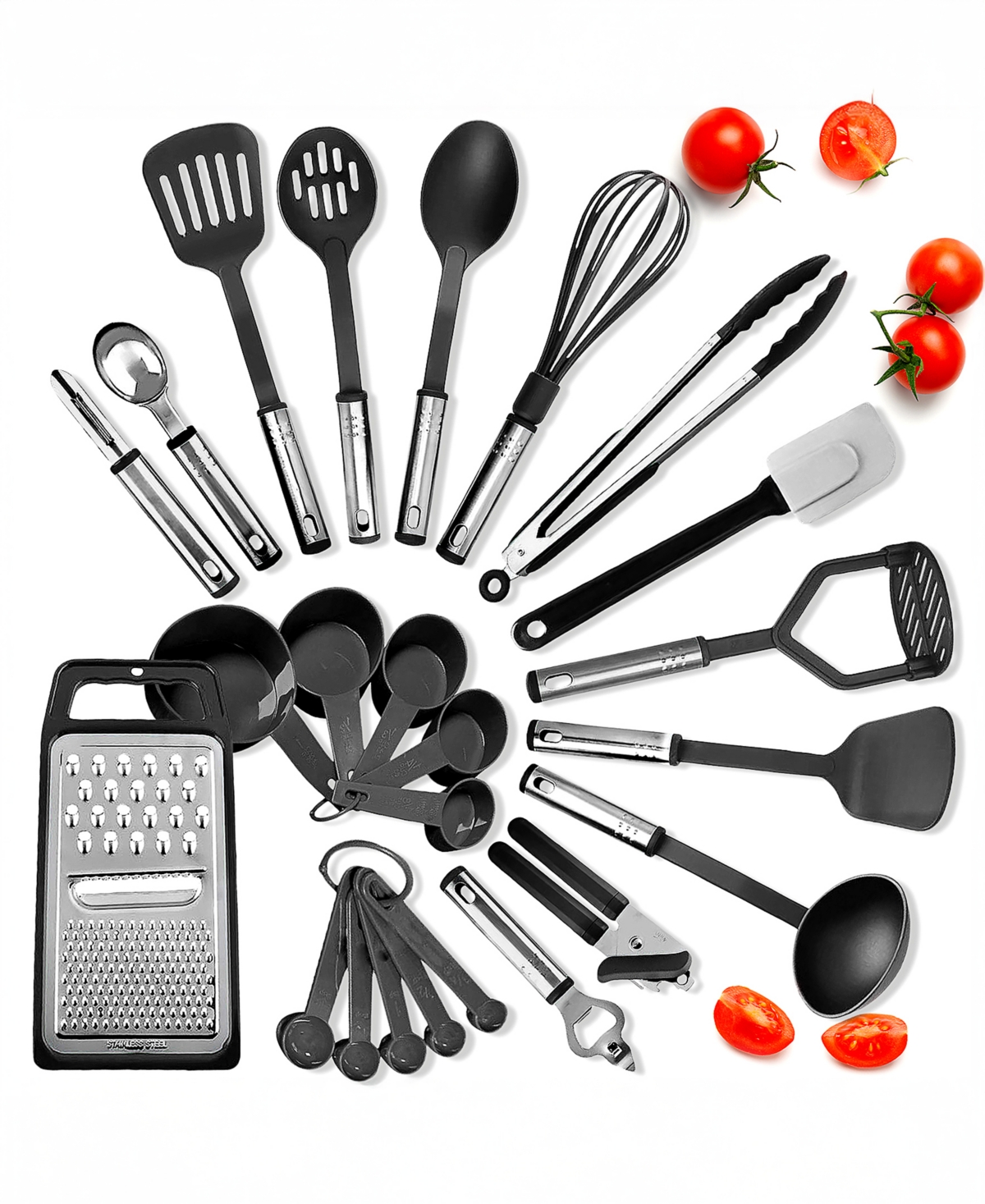 Click here for Nestl Cooking 24-Pc. Utensils Set - Black prices