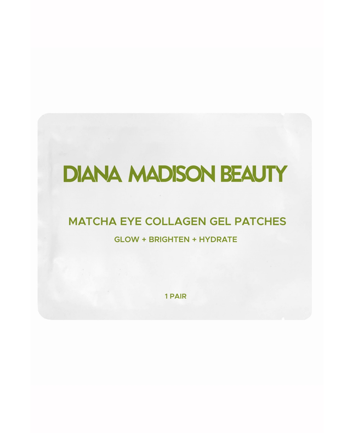 Click here for Diana Madison Beauty 1-Pair Matcha Eye Collagen Ge... prices