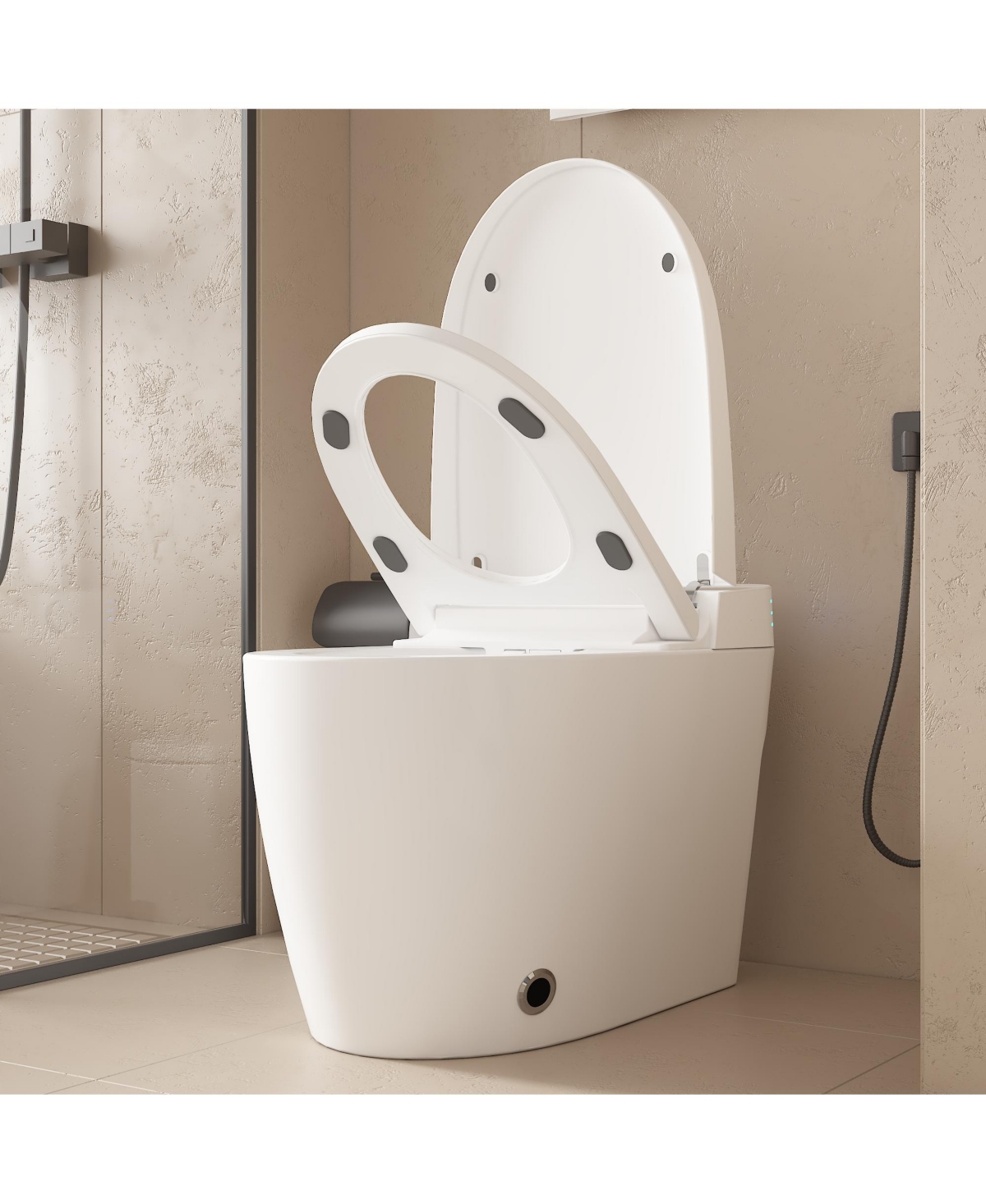 Click here for Lalahoo Smart Toilet Modern Toilet Automatic Flush... prices