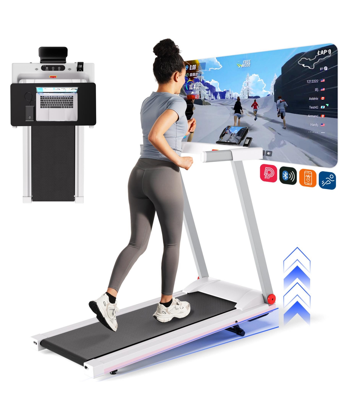 Click here for 4-in-1 Treadmills for Home with Incline and Handle... prices
