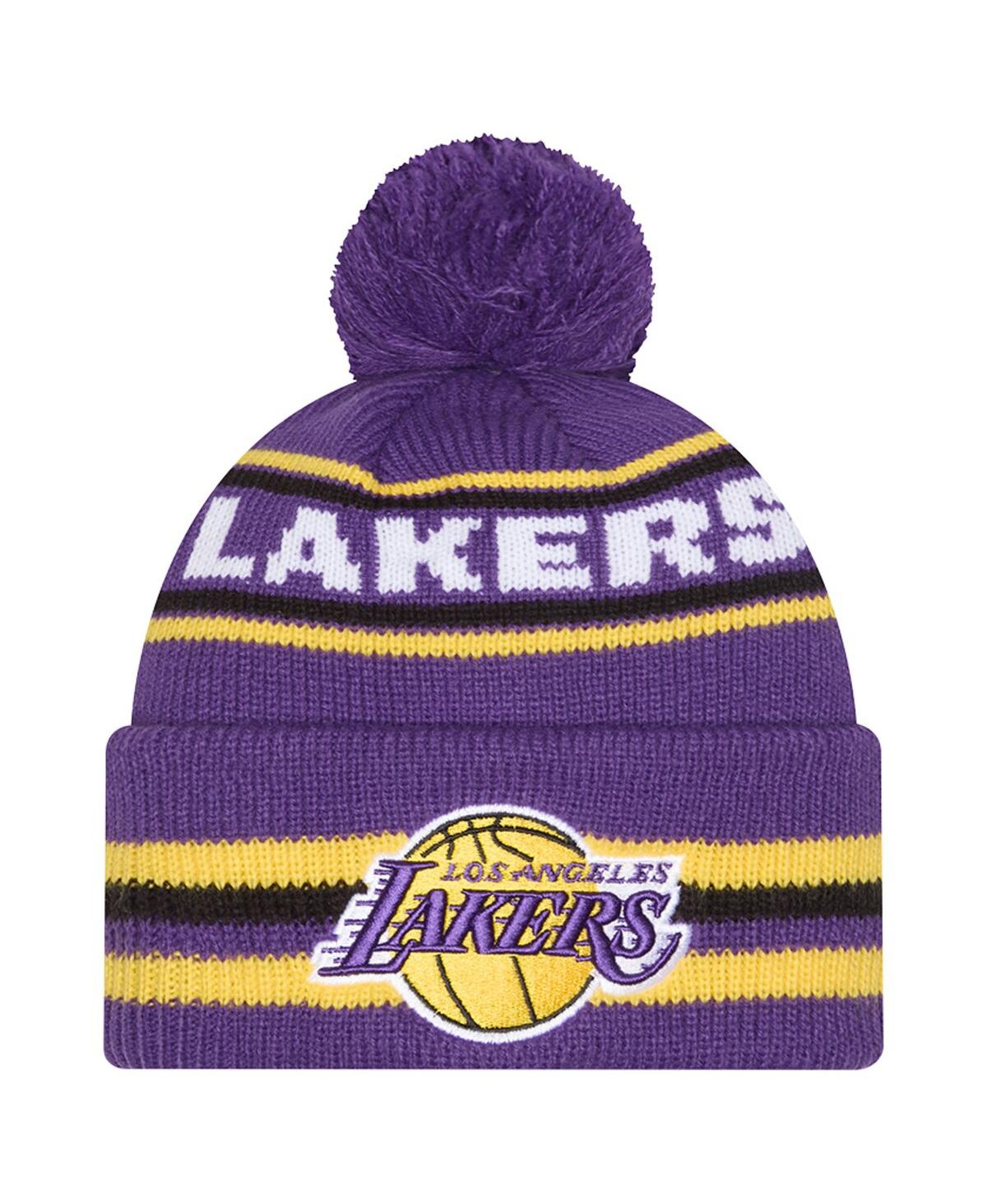 Click here for New Era Mens Purple Los Angeles Lakers Classic Cuf... prices