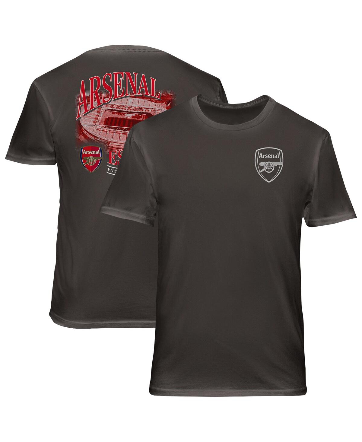 Click here for 1863FC Mens Gray Arsenal Wordmark Cotton T-Shirt -... prices