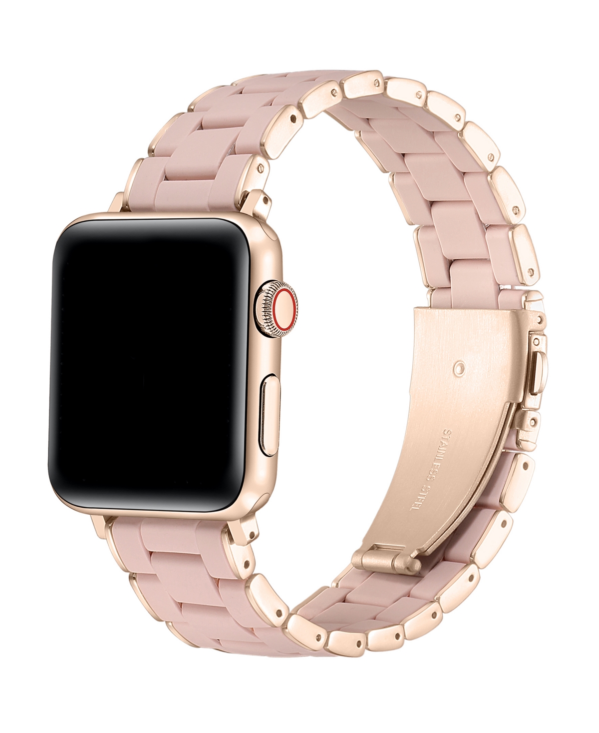 Click here for Posh Tech Orla Silicone Metal Band for Apple Watch... prices