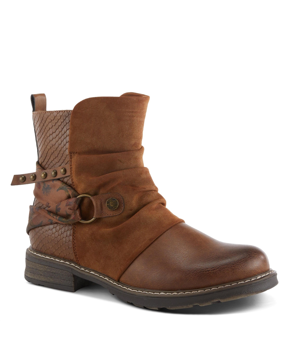 Click here for Patrizia Womens Gossifleur Floral Moto-Inspired Bo... prices