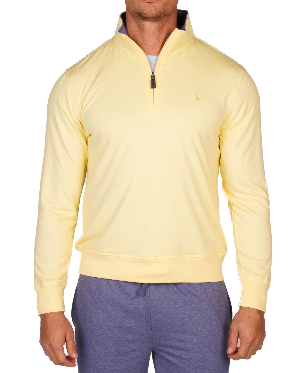 Click here for TailorByrd Mens Fine French Terry Quarter Zip - Su... prices