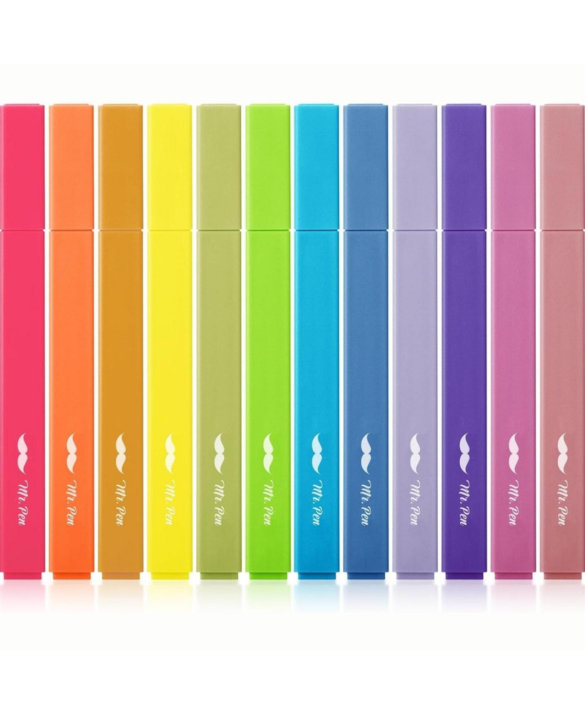 Click here for Mr. Pen Aesthetic Highlighters  12pcs  Chisel Tip... prices