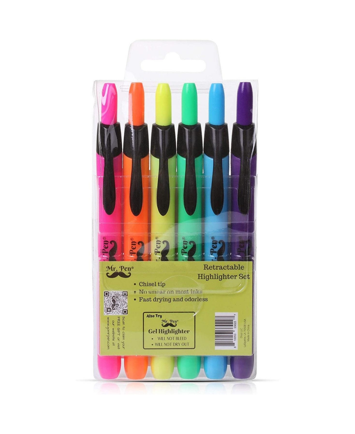 Click here for Mr. Pen Colorful Highlighter Set  6 Pack  Assorted... prices
