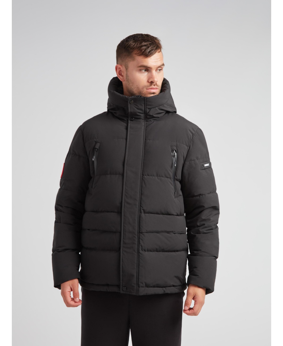 Click here for JACK1T Mens Ez Frontier Prime Hooded Puffer Coat -... prices