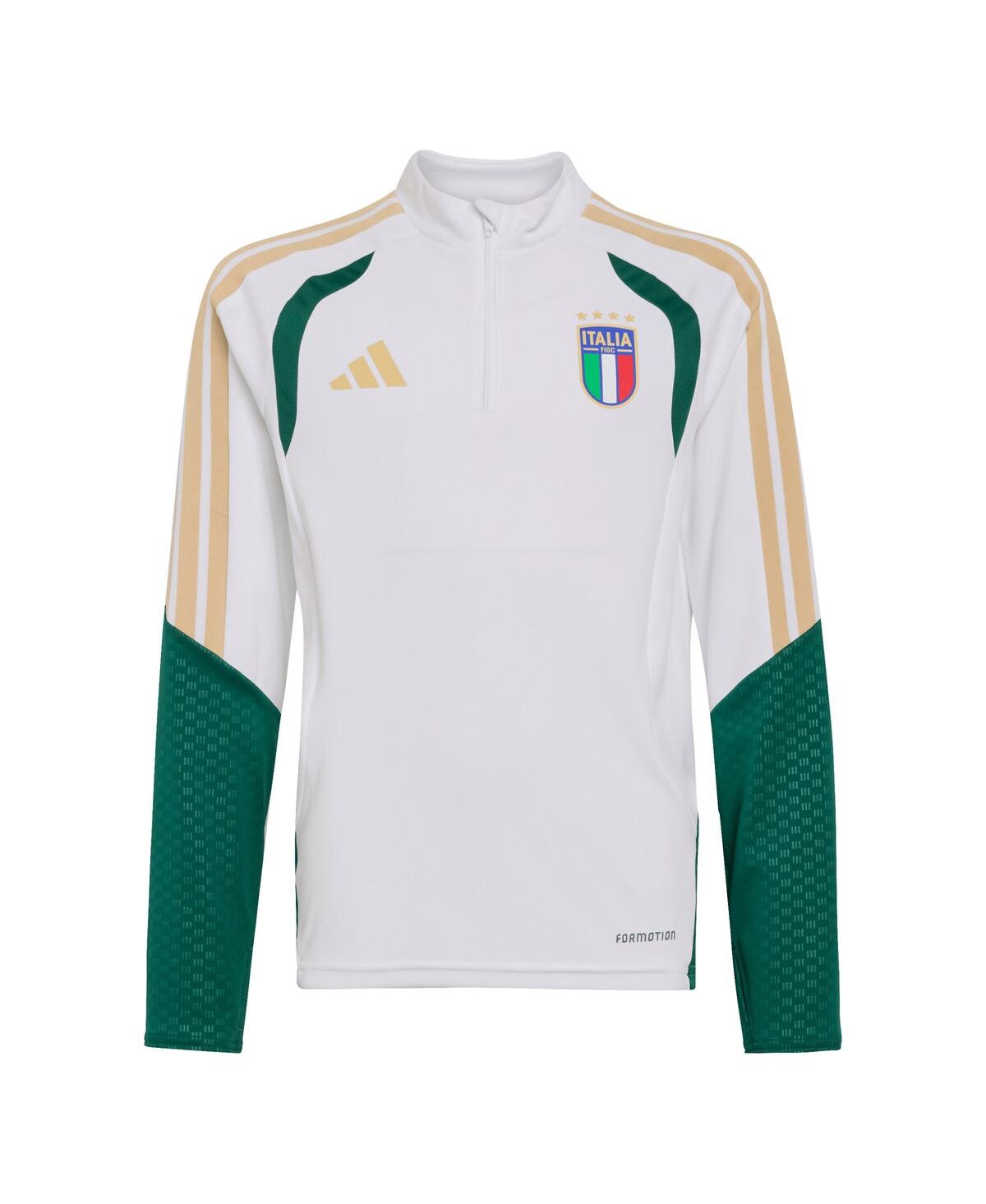 Click here for Adidas Big Boys and Girls White Italy National Tea... prices