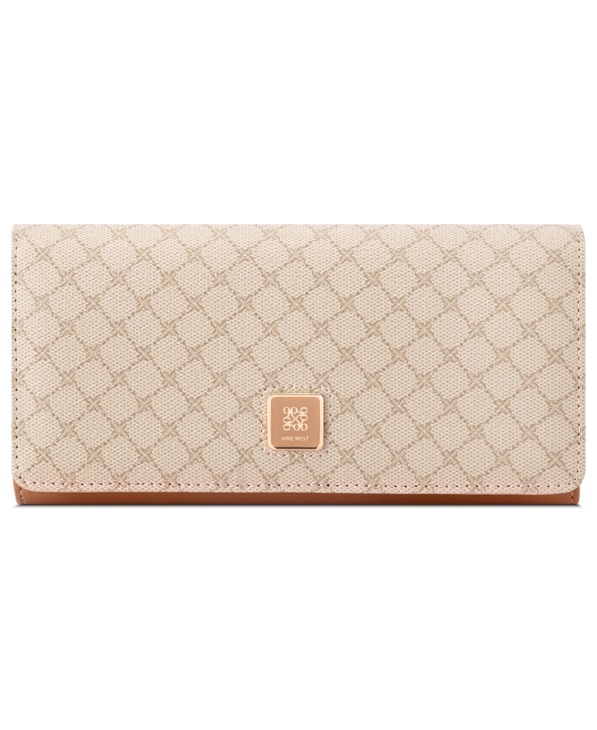 Click here for Nine West Lockup 9S Zip Around Wristlet - New Khak... prices